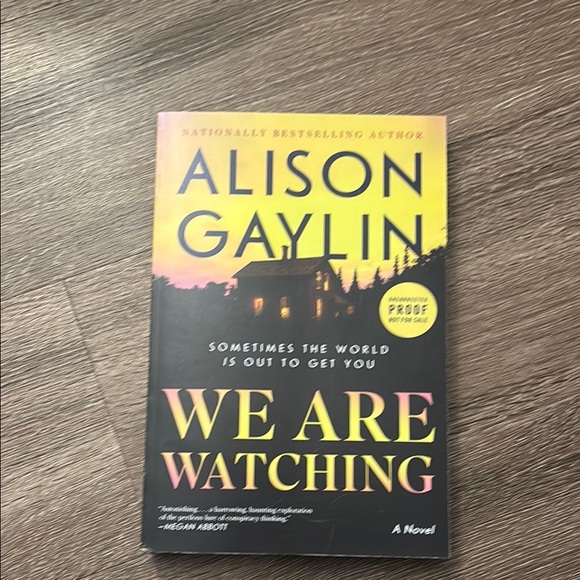 Allison Gaylin | Other | We Are Watching Book By Alison Gaylin | Poshmark
